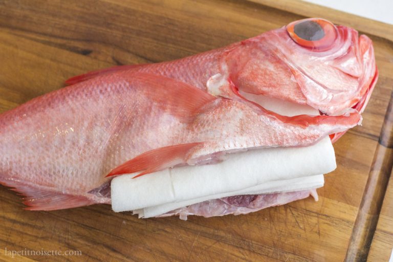 Kinmedai (金目鯛/Splendid alfonsino) Edomae Sushi Recipe – The Japanese ...