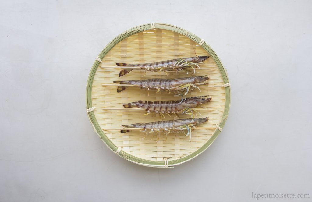 Kuruma Ebi (Wheel Shrimp/車海老/Penaeus japonica) Edomae Sushi Recipe ...