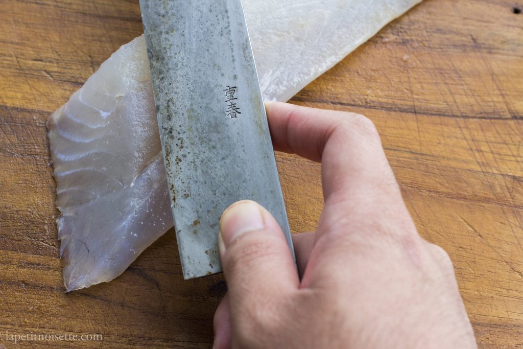 Japanese Sea Bass (Suzuki／鱸／すずき) Edomae Sushi Recipe – The Japanese ...