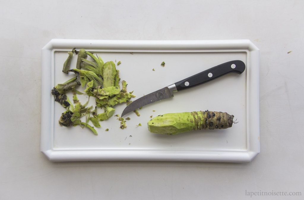 How to grate wasabi (わさび) – The Japanese Food Lab