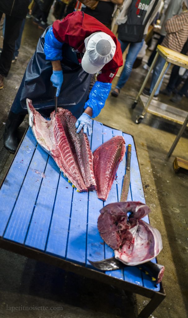How To Breakdown A Tuna Head